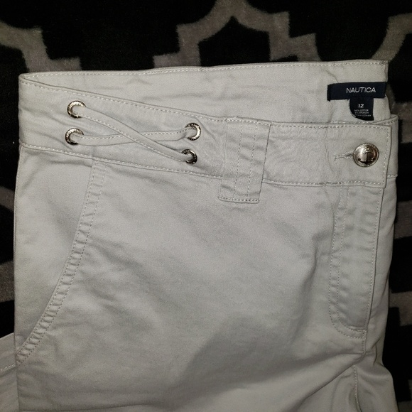 Nautica | Pants & Jumpsuits | Nautica Gray Khaki Ankle Pants | Poshmark